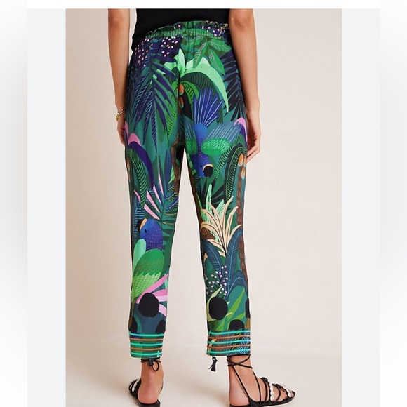 FARM Rio | Pants & Jumpsuits | Farm Rio Tropique Embroidery Pants ...
